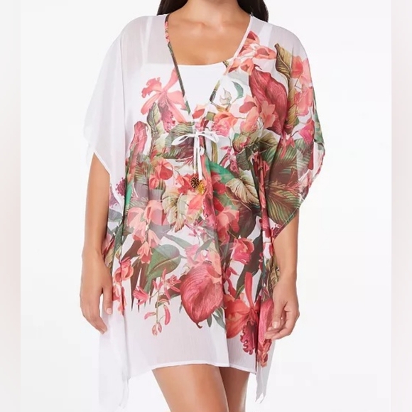 Bleu Rod Beattie | Swim | White Floral Bleu By Rod Beattiechiffon ...